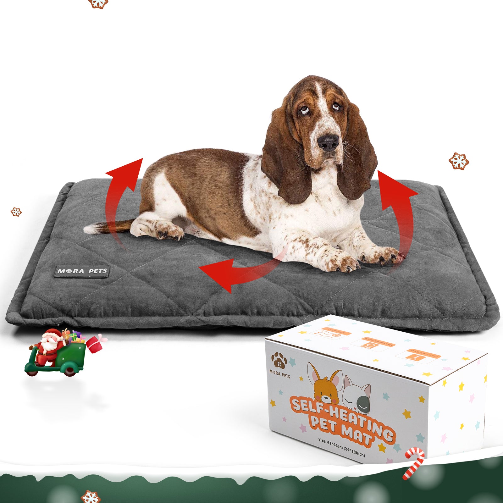 Thick Self-Heating Pet Pad – Mora Pets